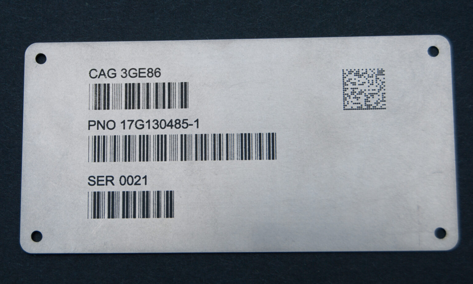 EXPEDITER™ Stainless Steel UID Labels & Plates | Compliance Label Service