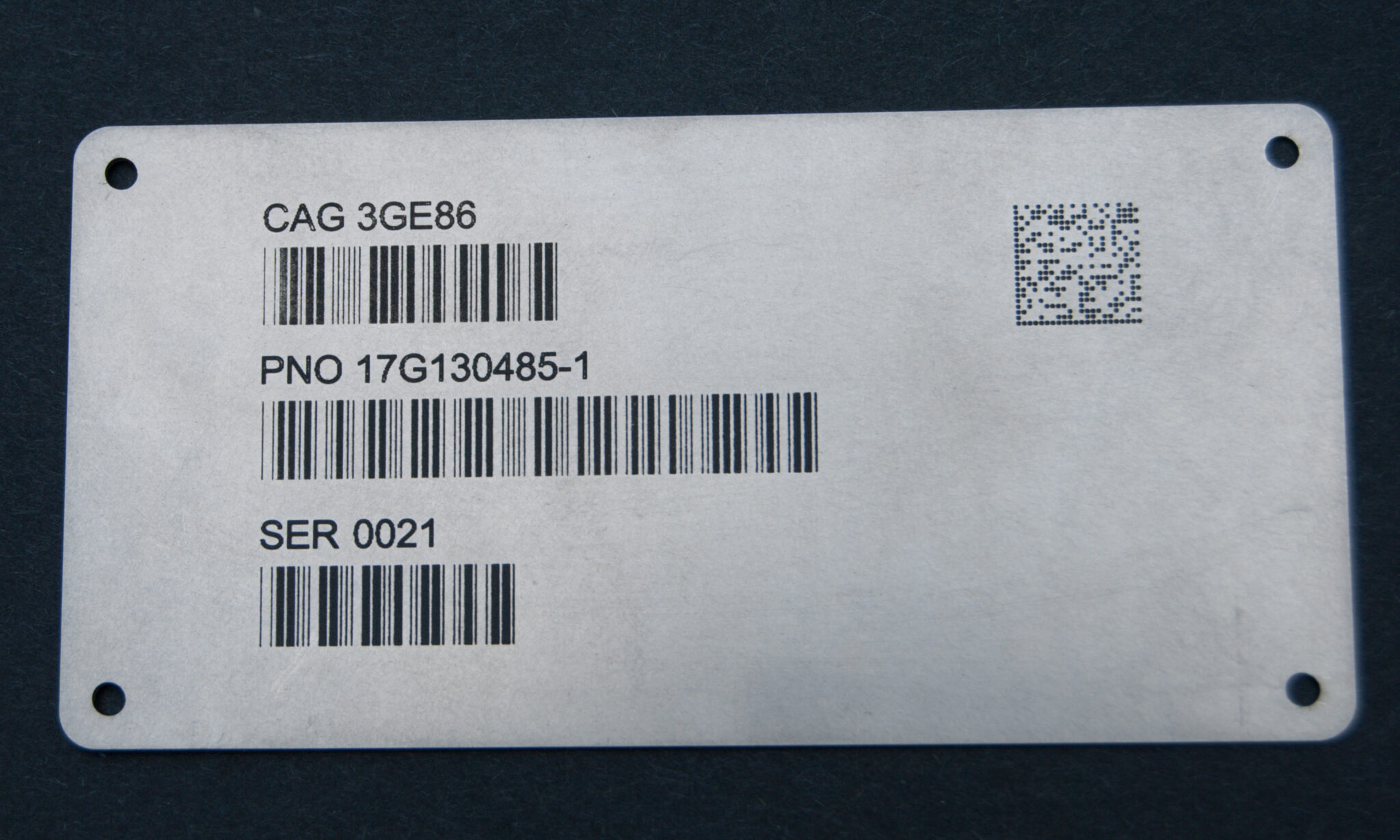 EXPEDITER™ Stainless Steel UID Labels & Plates | Compliance Label Service