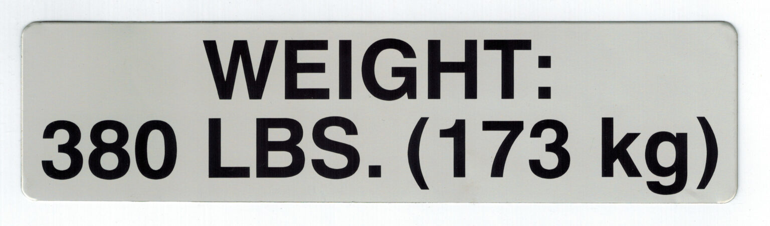 Custom Plates, Labels & Instrument Panels | Compliance Label Service